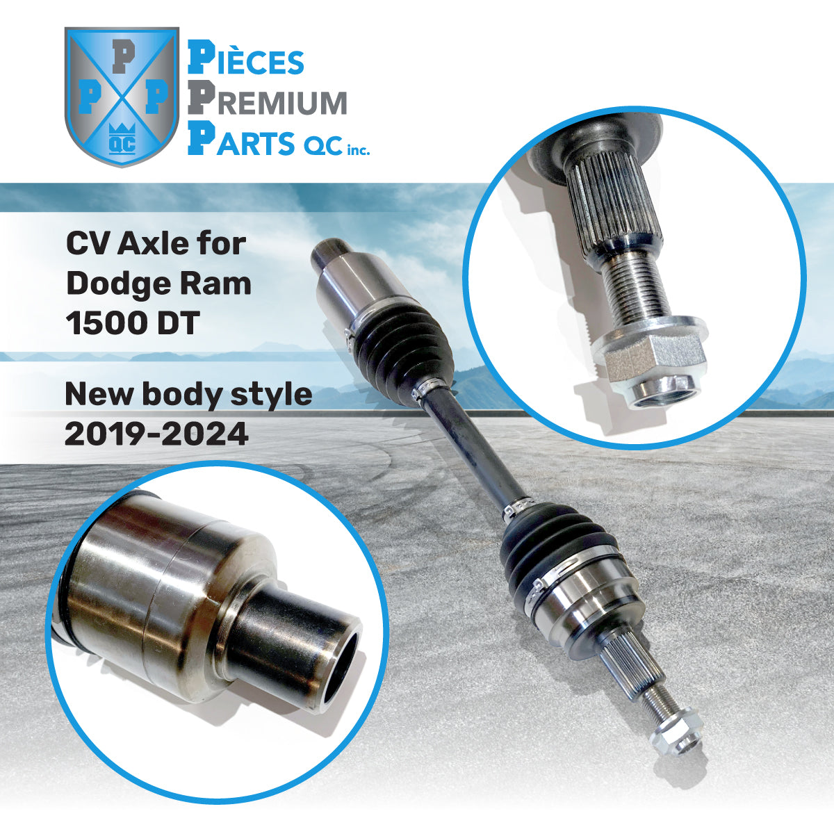 Intermediate Shaft Kit for Ram 1500 DT (2019-2024) | Premium Parts ...